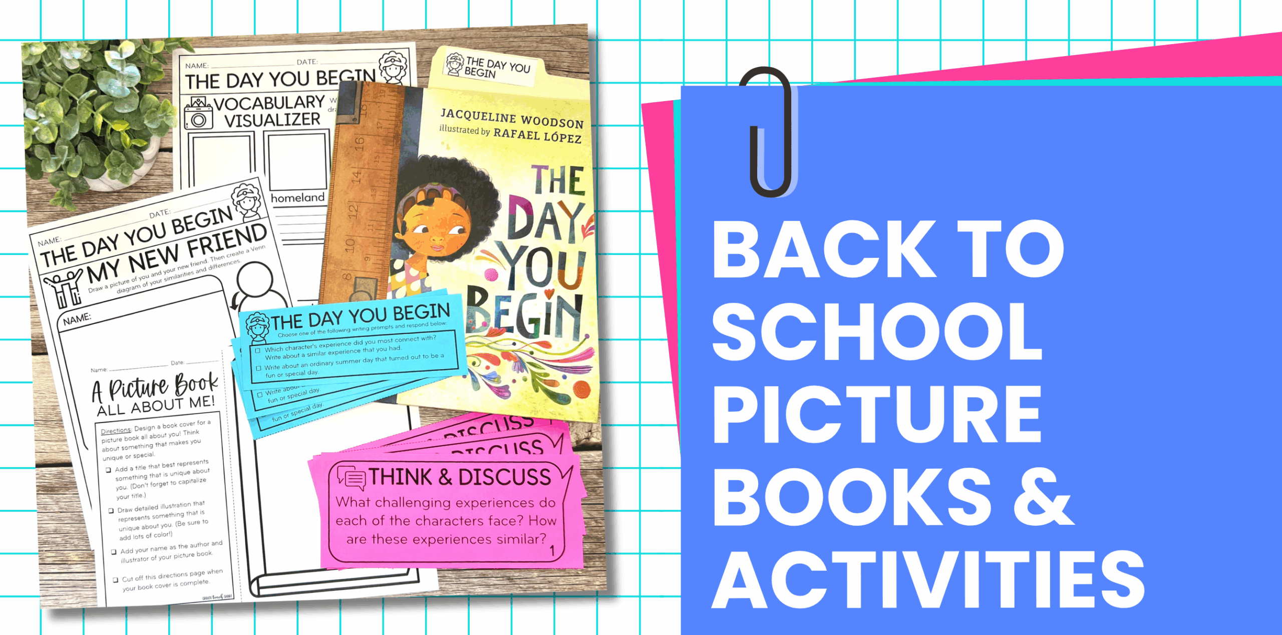 Picture Books & Activities for Back to School - Create Teach Share
