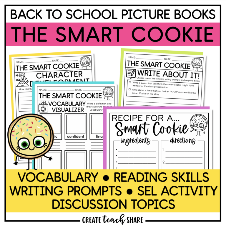Picture Books & Activities for Back to School - Create Teach Share