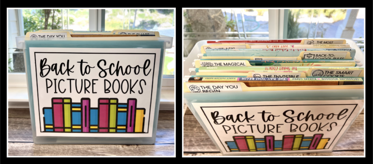 Picture Books & Activities for Back to School - Create Teach Share