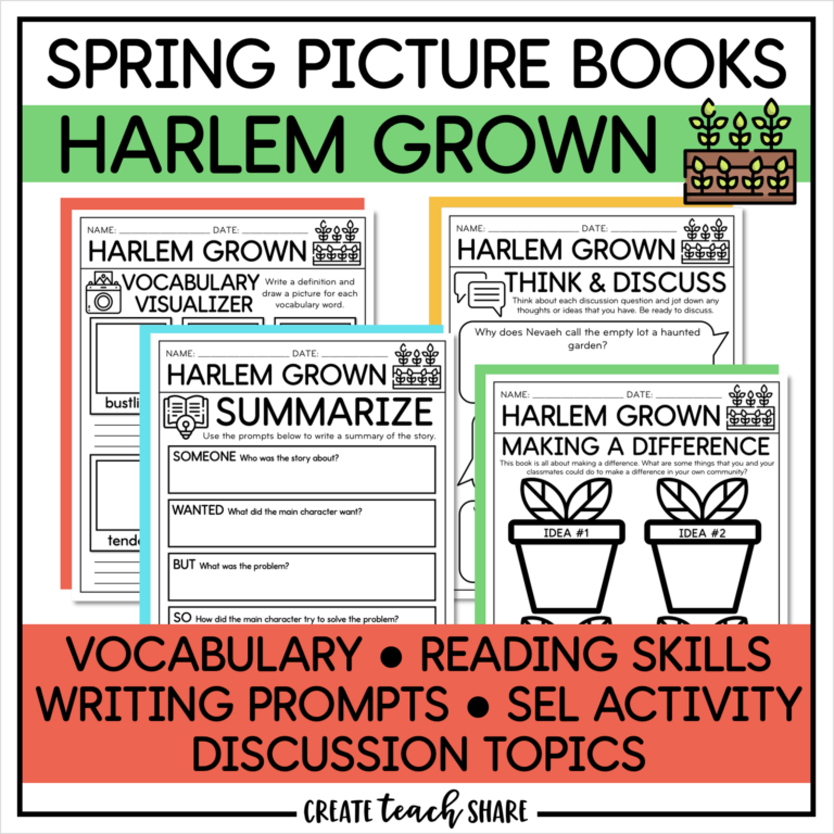 Spring Picture Books for Upper Elementary - Create Teach Share