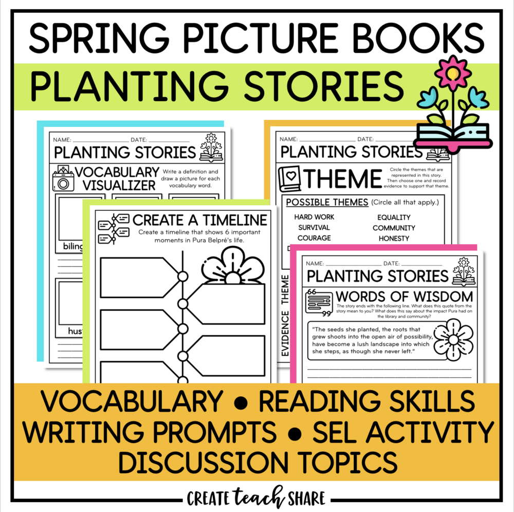 Spring Picture Books for Upper Elementary - Create Teach Share