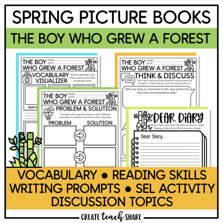 Spring Picture Books for Upper Elementary - Create Teach Share